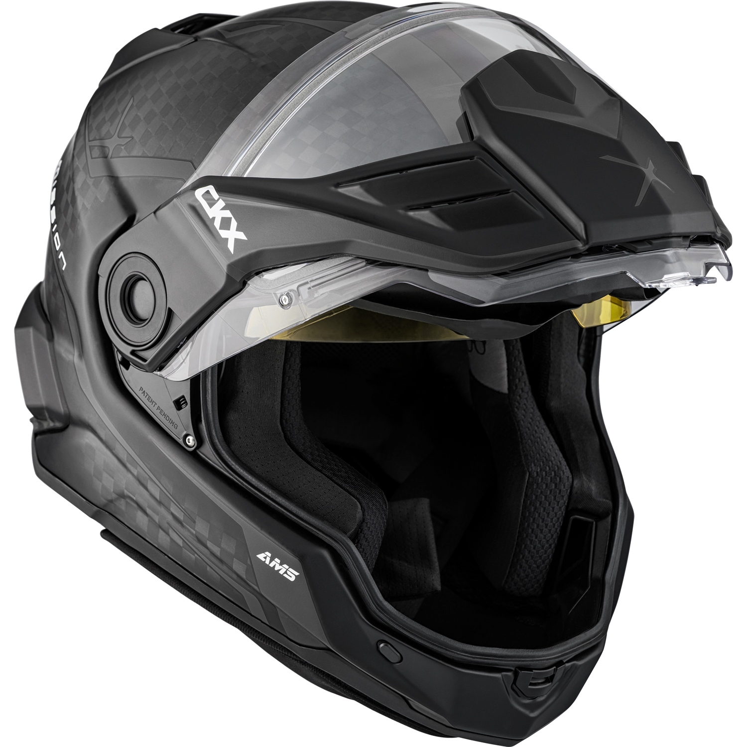 CKX Mission Free-Face Helmet - Carbon | Kimpex Canada