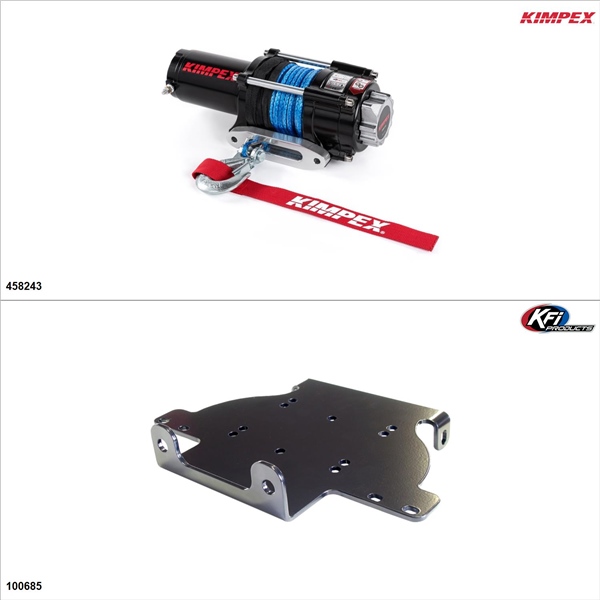 Kimpex 2500 lb Kit de treuil